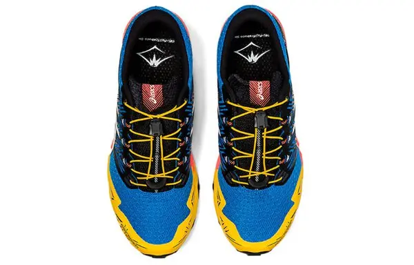 Asics Gel-fujitrabuco Sky Athletic Sneakers - Blue/pink/yellow