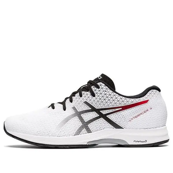 Asics Lyteracer 4 Athletic Shoes - White/black