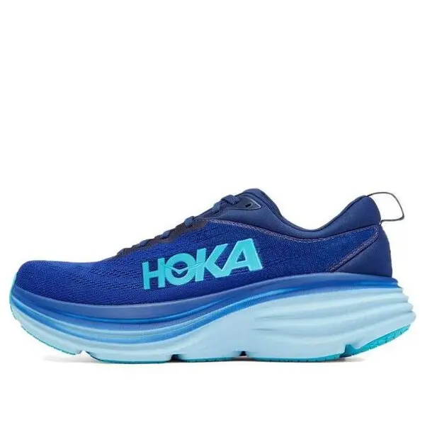 Hoka One One Bondi 8 Sneakers - Bellwether Blue/bluing