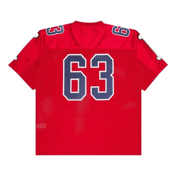 Supreme Bones Football Jersey - Red