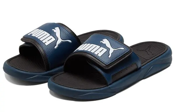 PUMA Royalcat Comfort Slides - Blue/black