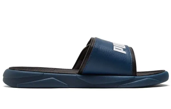 PUMA Royalcat Comfort Slides - Blue/black