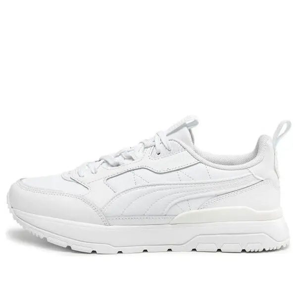 PUMA R78 Trek Leather Sneakers - White