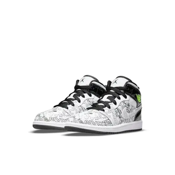 JORDAN 1 Mid Se 'diy' Sneakers