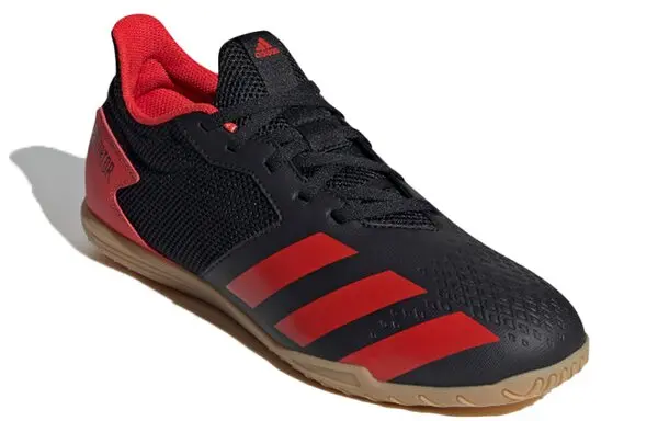Adidas Predator 20.4 In Sala "active Red" Indoor Soccer Shoes - Black
