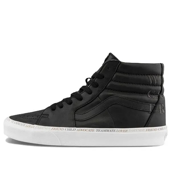VANS Sk8-hi High Top Sneakers - Black