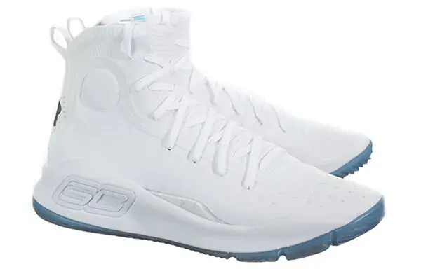 Under Armour Curry 4 "all Star" High-top Basketball Sneakers - White