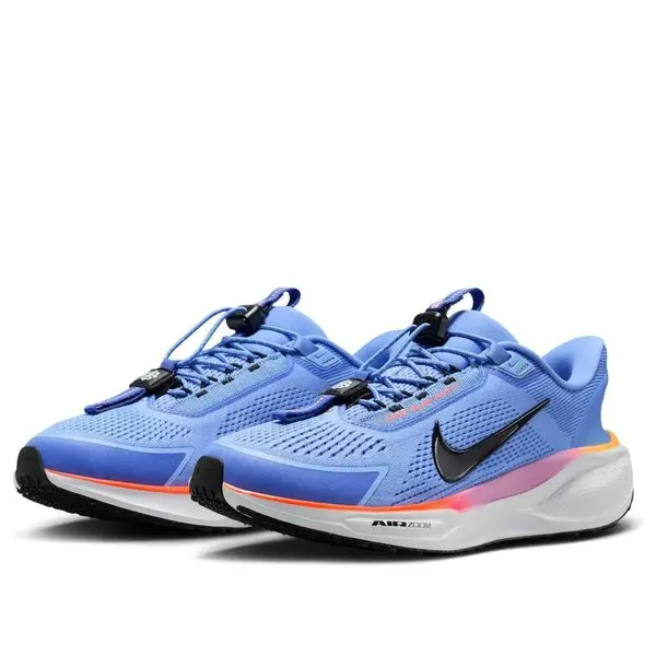 Nike Zoom Pegasus 41 Easyon Athletic Sneakers - Black/white/blue