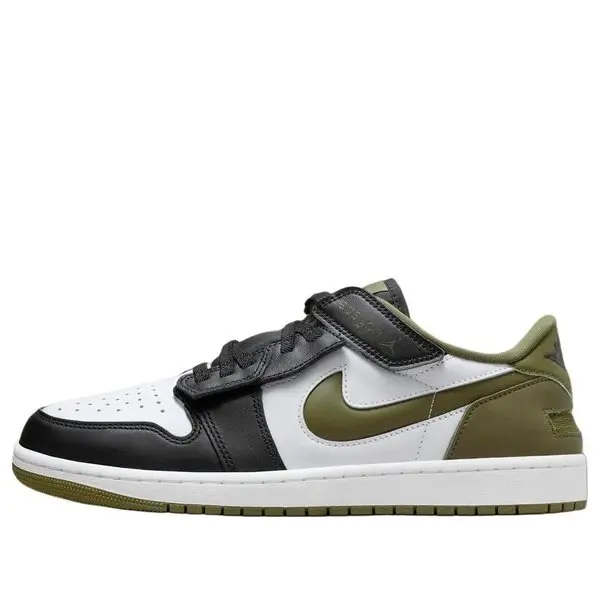 JORDAN 1 Low Easyon Sneakers - White/black/medium Olive