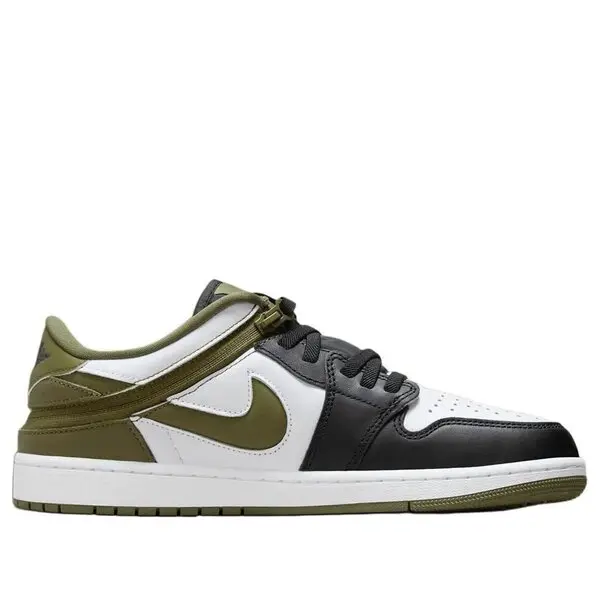 JORDAN 1 Low Easyon Sneakers - White/black/medium Olive