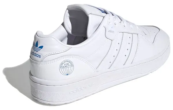 Adidas Rivalry Low "world Famous For Quality Stamp Blue Bird" Sneakers