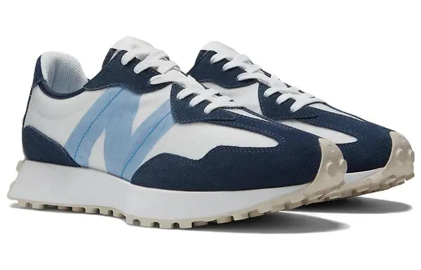 NEW BALANCE 327 Sneakers - White/blue