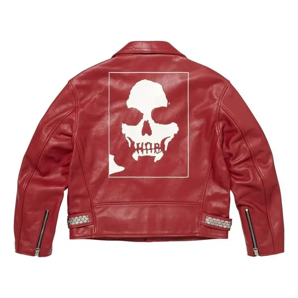 Supreme Fw25 X Number Ine Schott® Perfecto Leather Jacket
