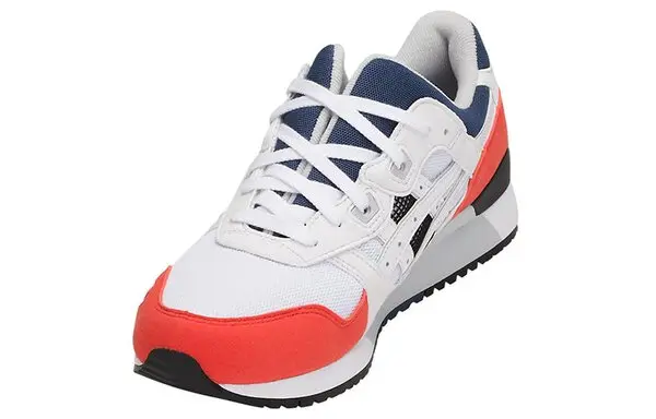 Asics Gel-lyte Iii "white Orange Blue - White/red