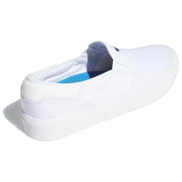 Adidas Shmoofoil Slip-on Sneakers - Cloud White/cloud White/blue Bird