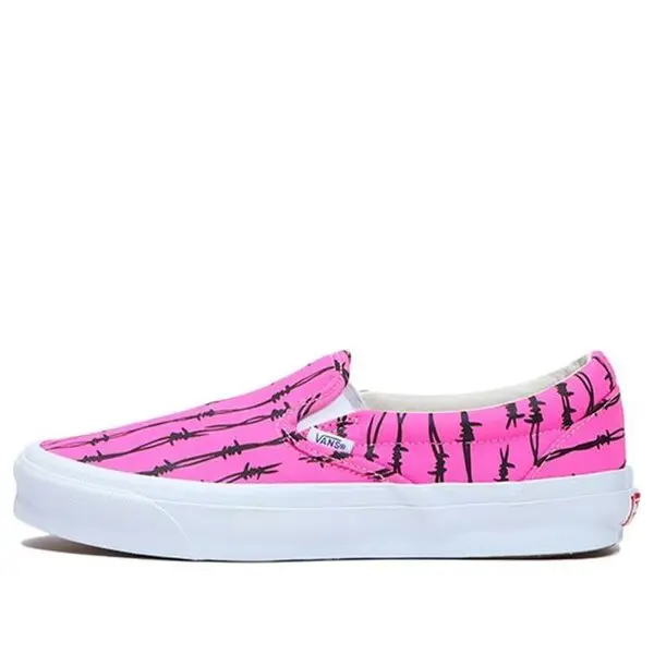 VANS Og Classic Slip-on Lx 'barbed Wire - Pink/red/black