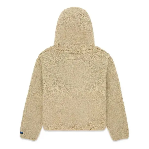 SP5DER Teddy Fleece Zip Up Hoodie