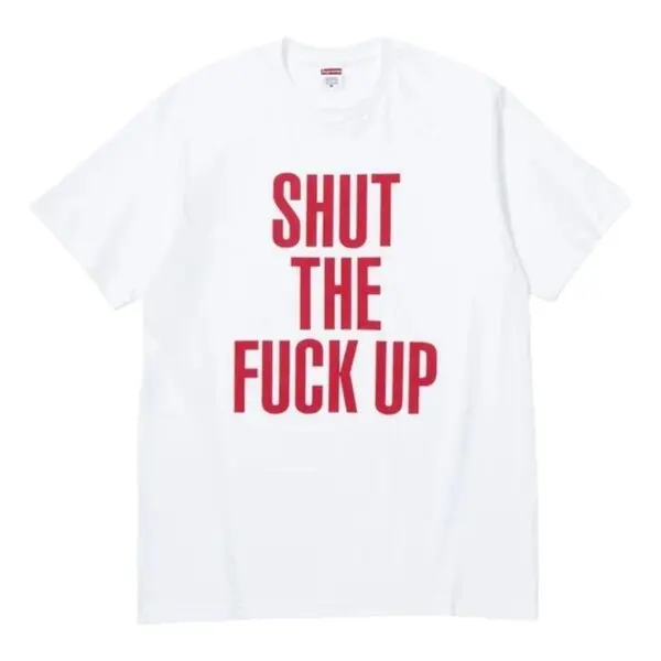 Supreme Fw25 X Number Ine Shut Up T-shirt - White