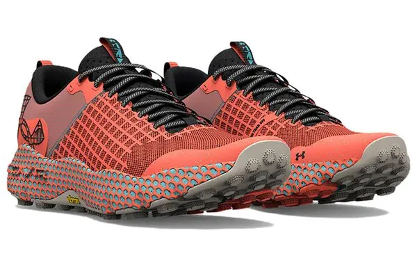 Under Armour Hovr Ridge Athletic Sneakers - Orange/black