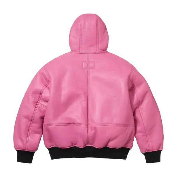 Supreme X Schott Shearling Hooded Work Jacket