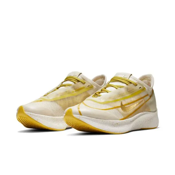 Nike Zoom Fly 3 Print Premium - White/gold