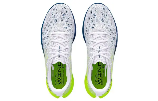 Under Armour Flow Velociti Wind 2 Running Shoes - White/yellow/blue