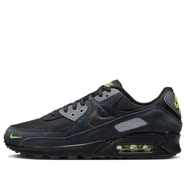 Nike Max 90 Sneakers - Black/volt