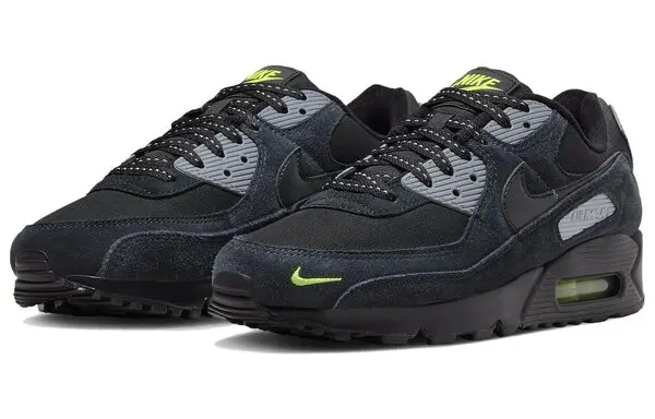 Nike Max 90 Sneakers - Black/volt