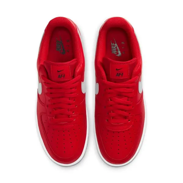 Nike Force 1 Low Sneakers - Red/grey