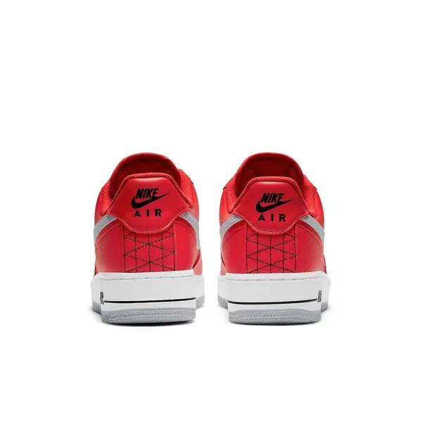 Nike Force 1 Low Sneakers - Red/grey