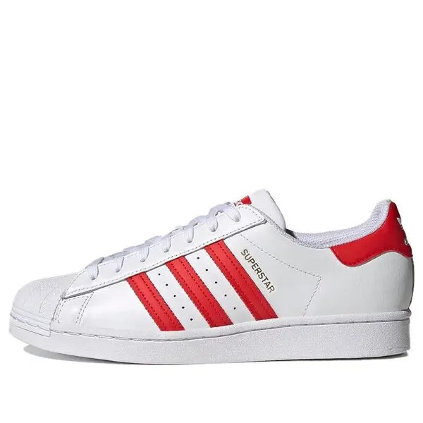 Adidas Superstar " Vivid Red" H68094 - White