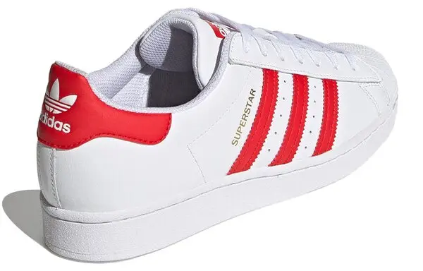 Adidas Superstar " Vivid Red" H68094 - White
