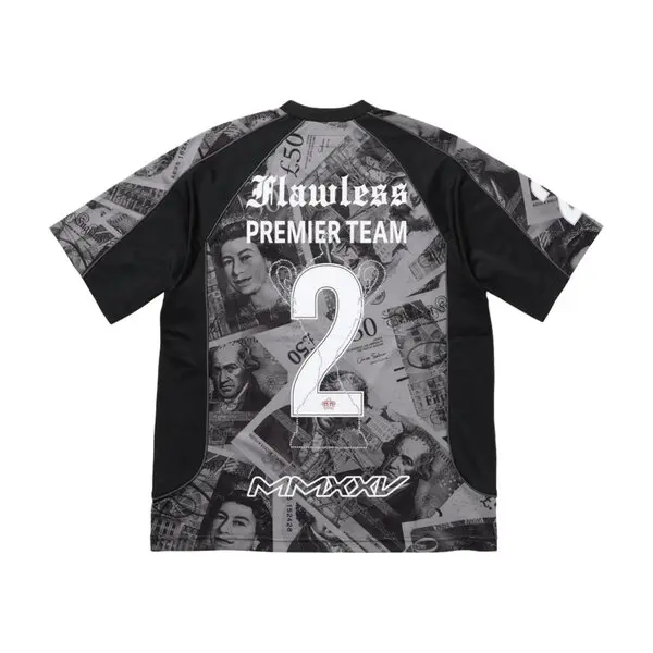Supreme Pounds Soccer Jersey - Black