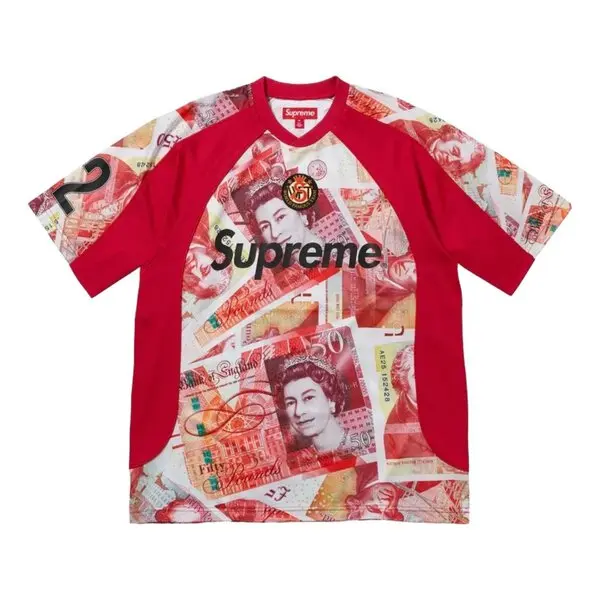 Supreme Pounds Soccer Jersey - Red