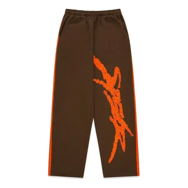 SP5DER Screaming Eagle Sweatpant - Brown