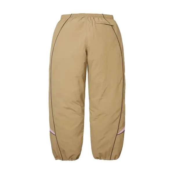 Supreme Fw25 Contrast Piping Track Pant - Tan