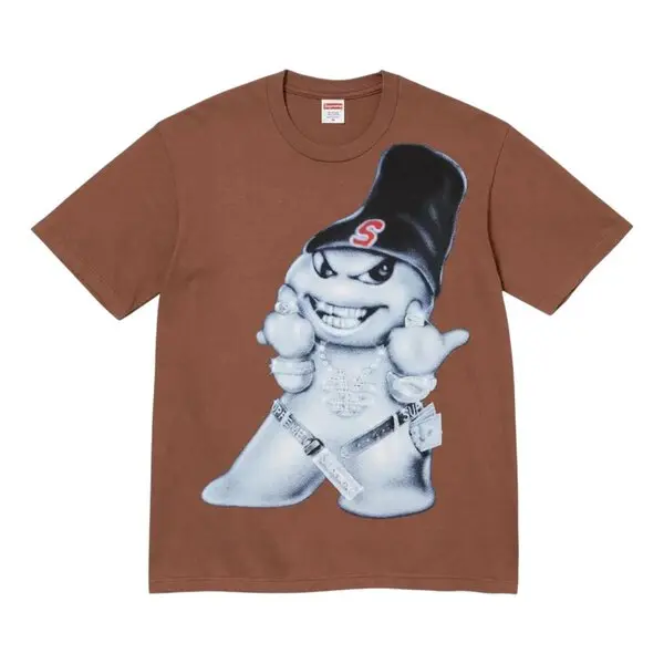 Supreme Snowman T-shirt - Brown