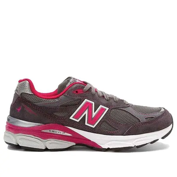 NEW BALANCE 990v3 Made In Usa Breast Cancer Awareness Sneakers - Grey