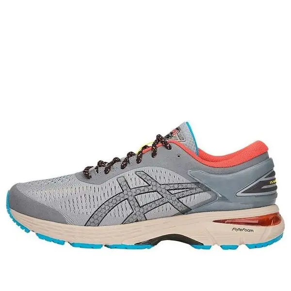Asics Gel-kayano 25 "stone Grey" Athletic Sneakers - Grey/blue