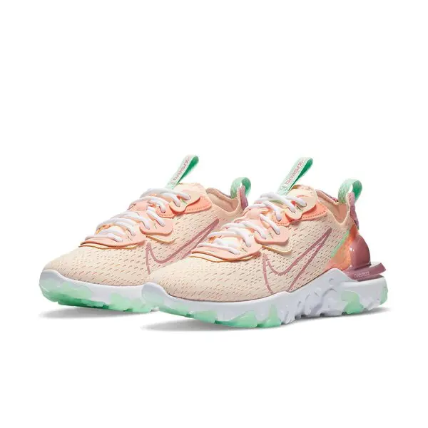Nike React Vision Sneakers - Orangegreen