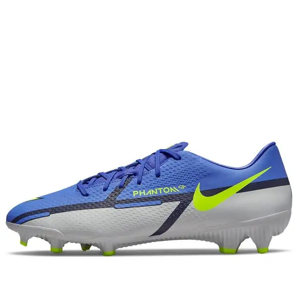 Nike Phantom Gt2 Academy Mg Soccer Cleats - Blue/grey