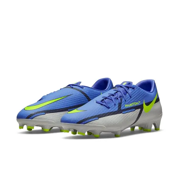 Nike Phantom Gt2 Academy Mg Soccer Cleats - Blue/grey