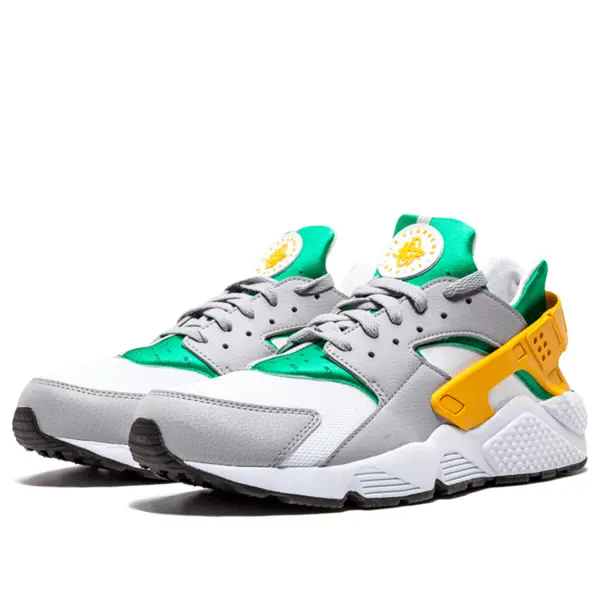 Nike Huarache Athletic Sneakers - Green/wolf Gray/white