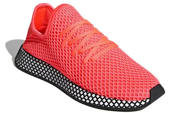 Adidas Deerupt "turbo" Sneakers - Red/black