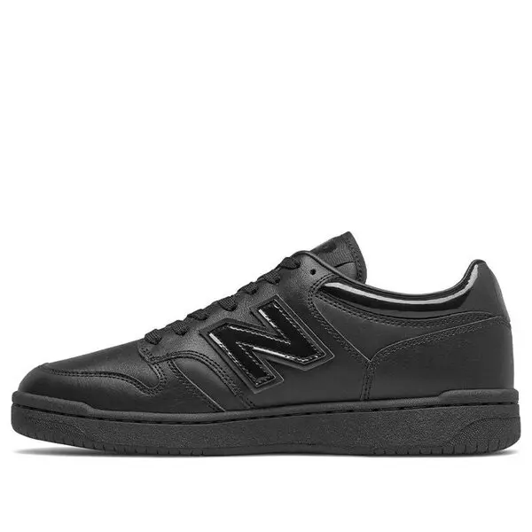 NEW BALANCE 480 Lace Up Sneakers - Black