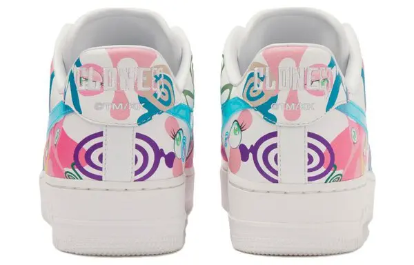 Nike X Rtfkt Takashi Murakami Air Force 1 Low 'murakami Dna' Sneakers - Multi-color