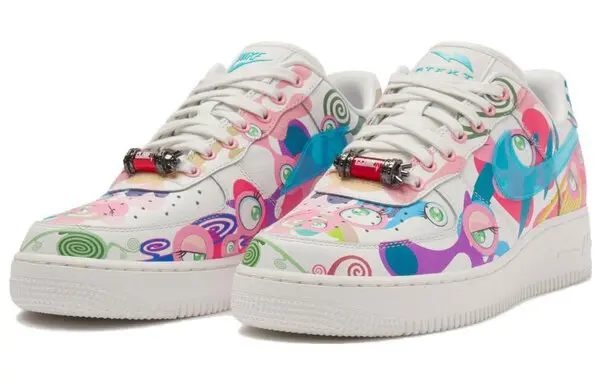 Nike X Rtfkt Takashi Murakami Air Force 1 Low 'murakami Dna' Sneakers - Multi-color