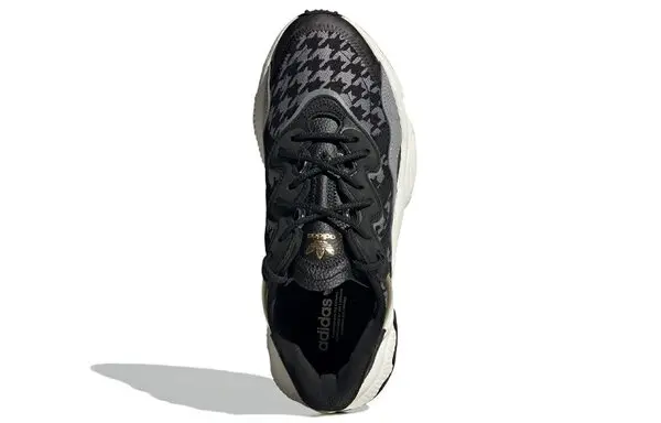 Adidas Ozweego Herringbone Weave Sneakers - Black/gray