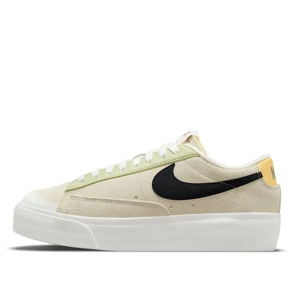 Nike Blazer Low Platform Sneakers - Creamwhite/yellow