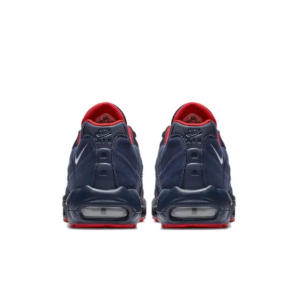Nike Max 95 Premium Sneakers - Navy/red